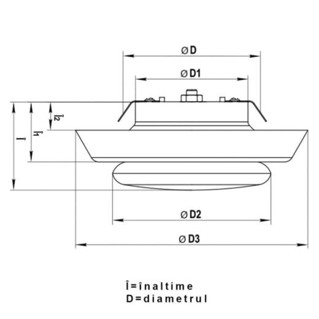 Anemostat , 100 mm, A 100 VR, Vents • Silvesrom • Materiale de ...